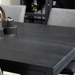 Everett Spisebord | Sort Ask | Rowico | Elm Living